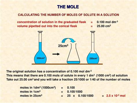 PPT THE MOLE A Guide For A Level Students PowerPoint Presentation