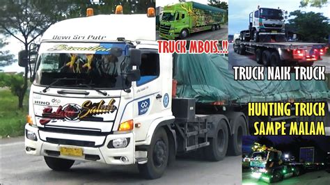 HUNTING TRUK MBOIS TRUCK KONTAINER DUMP TRUCK TRUK TRAILER GANDENGAN