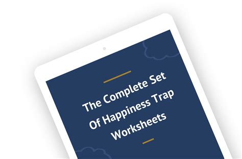 The Happiness Trap Acceptance And Commitment Therapy Worksheets