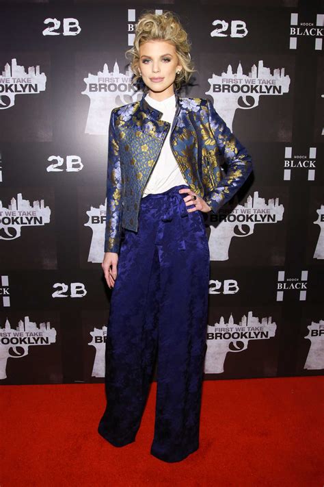 AnnaLynne McCord At The First We Take Brooklyn Premiere At The Regal