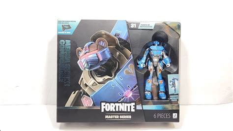Fortnite Jazwares Master Grade Mecha Strike Commander Figure Review