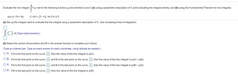 How To Evaluate Line Integral Directly