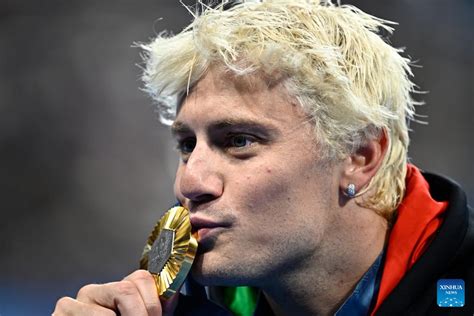 Martinenghi Vince L Oro Nei 100 Metri Rana Maschili Alle Olimpiadi Di