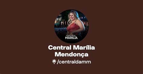Central Marília Mendonça Instagram Facebook Linktree
