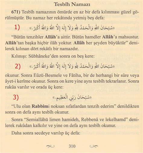 Tesbih Namazı DiniSitem NAMAZ DiniSitem İslam Dini Sitesi
