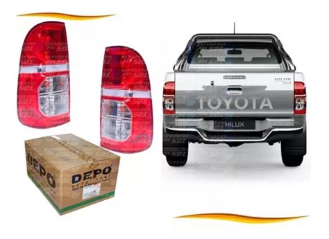 Par Faroles Traseros Toyota Hilux Der Izq