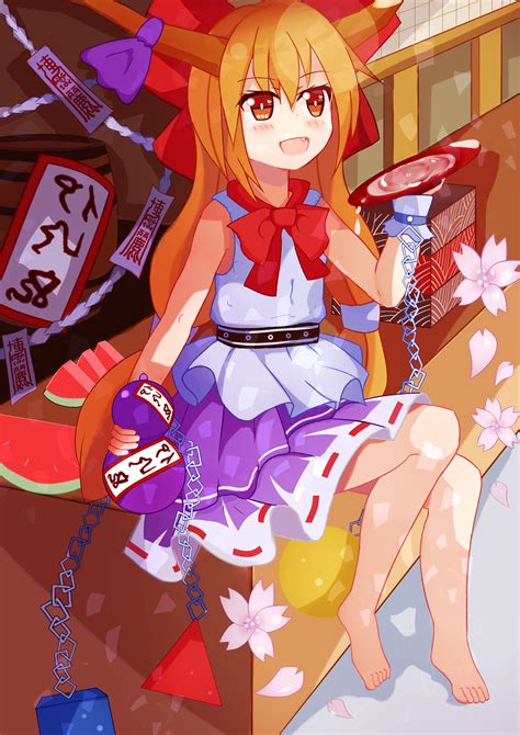 Ibuki Suika Suika Ibuki Touhou Image By Pixiv Id