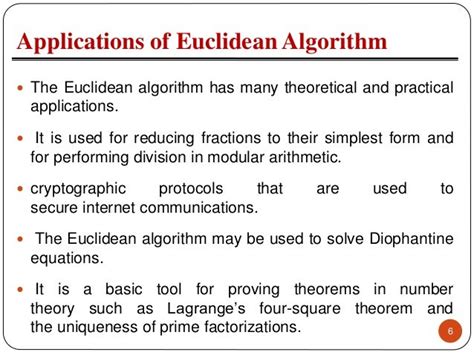 eucledian algorithm for gcd of integers and polynomials