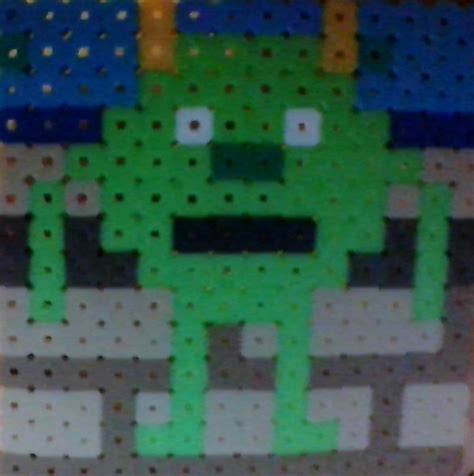 Mike Wazowski Perler Bead Memes Imgflip