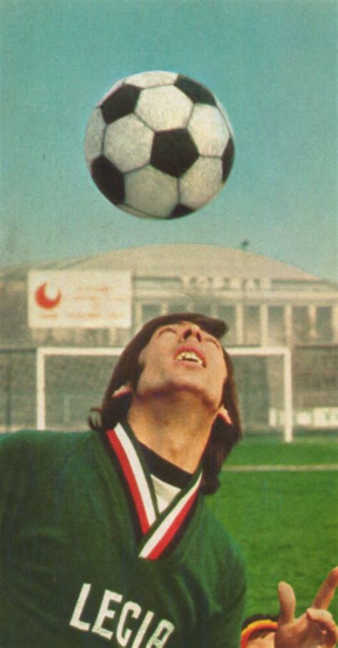 Kazimierz Deyna Of Legia Warsaw Poland In 1975 Soccer Football