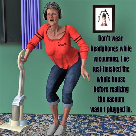 Vacuuming With Headphones Funny Memes Hilarious Funny
