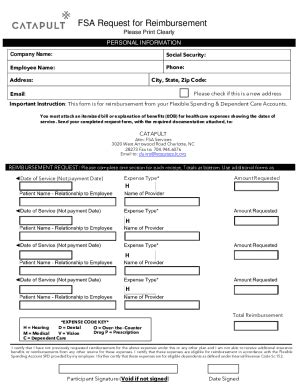 Fillable Online Guide To Your FSA Reimbursements Fax Email Print