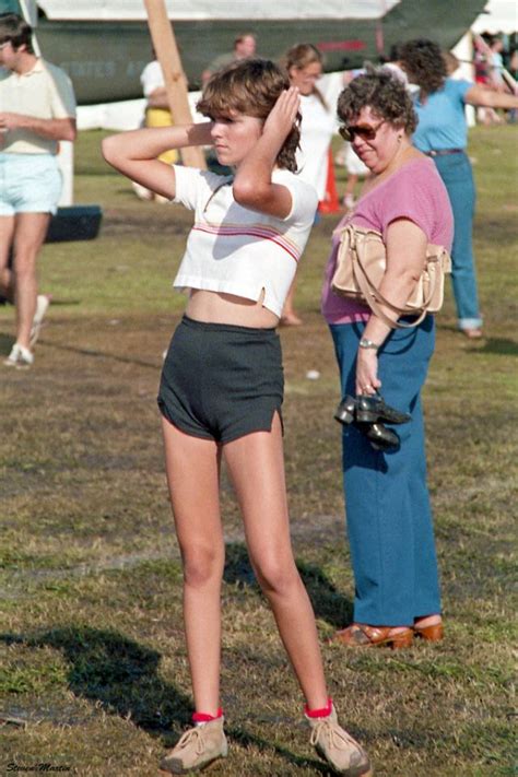 Dolphin Shorts One Of Popular Fashion Styles In The 1980s ~ Vintage Everyday Dolphin Shorts