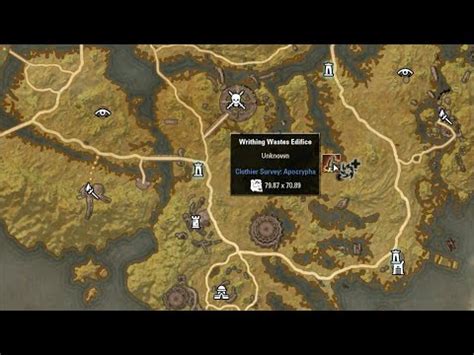 Elder Scrolls Online Apocrypha Survey Maps YouTube