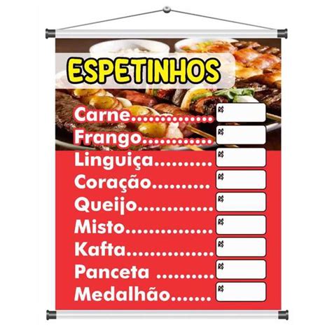 Banner Espetinhos CELOGRAF