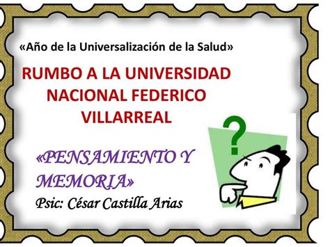 Pensamiento Y Memoria Nataly Milla Padilla UDocz