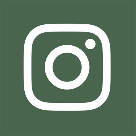 Instagram Icons Moss Green Iphone Icon Ios App Icon Design Iphone