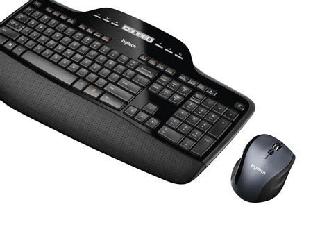 Logitech MK710 RF Draadloos QWERTY Spaans Zwart Toetsenbord Bol