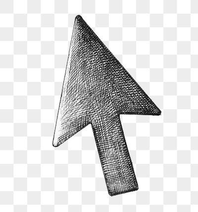 Mouse Cursor Png Vintage Sticker Premium PNG Rawpixel