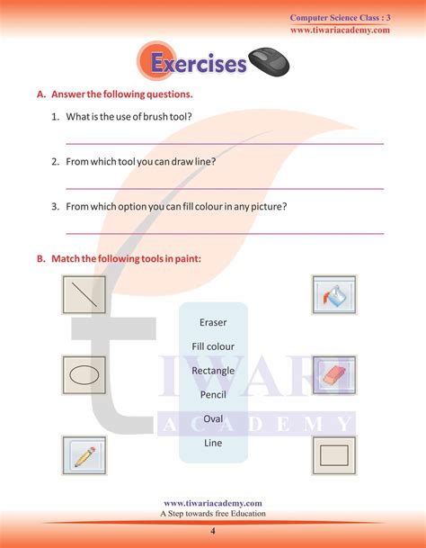 Ncert Solutions For Class Computer Science Chapter Paint Program