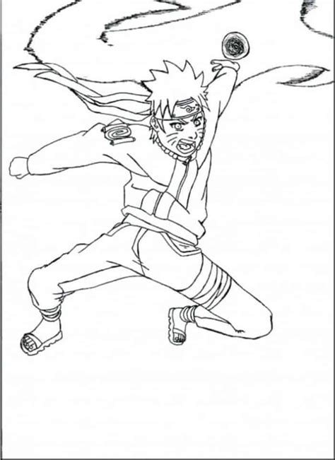 Printable Naruto Rasengan Coloring Pages Eprilnmcconnell