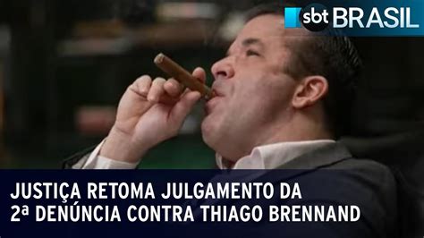 Justiça retoma julgamento da 2ª denúncia contra Thiago Brennand SBT
