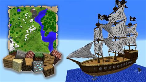 Minecraft How To Build A Pirate Ship