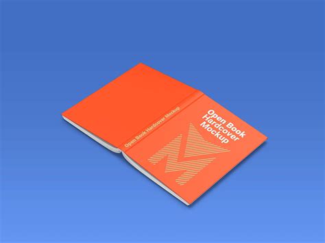 Hardcover Open Book Mockup Set Free Psd Templates