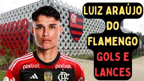 Luiz Araújo do Flamengo Veja GOLS e LANCES YouTube