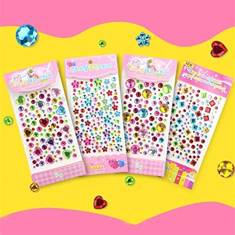Self Adhesive Rhinestone Sticker Bling Craft Jewels Crystal Gem