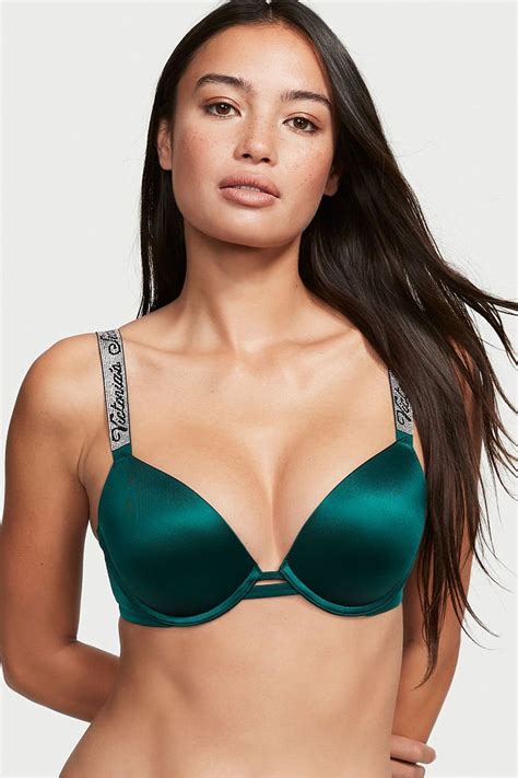 Buy Victorias Secret Shine Strap Push Up Bra From The Victorias Secret Uk Online Shop