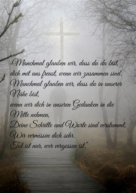Klassische Trauersprüche TrauerDruckPortal