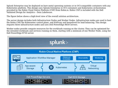 solution architecture white paper—cloud native splunk enterprise with smartstore—predictive