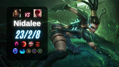 Nidalee Jungle Vs Lee Sin EUW LoL Challenger 13 8 YouTube