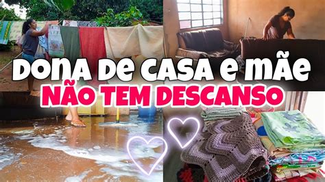 DONA DE CASA E MÃE NÃO TEM DESCANSO LIMPEI E ORGANIZEI MEU LAR FAXINA