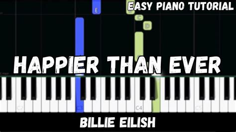 Billie Eilish Happier Than Ever Acordes Chordify