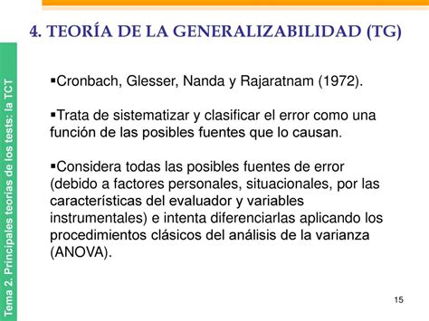 PSICOMETRÍA Tema 2 Principales teorías de los tests ppt descargar