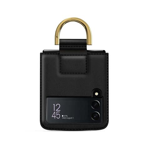 Θήκη Tech Protect Wallet Chain για Samsung Galaxy Z Flip 4 Black