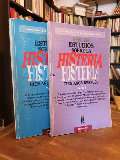 LIBRERÍA THESAUROS Libro Estudios sobre la histeria Fundación del