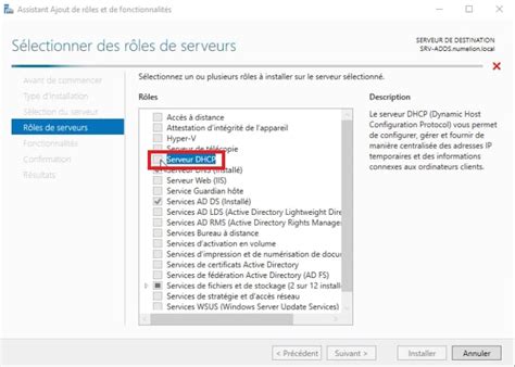 Installer Un Serveur Dhcp Windows Server Tutoriel