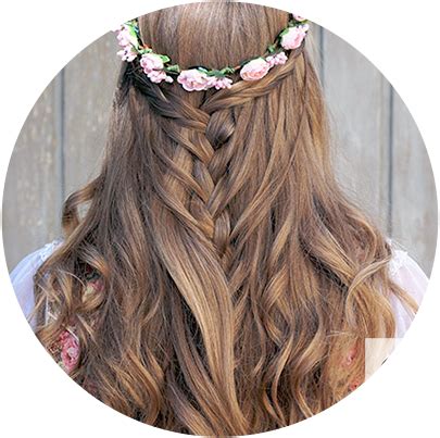 Frisur Haare Offen Zur Seite