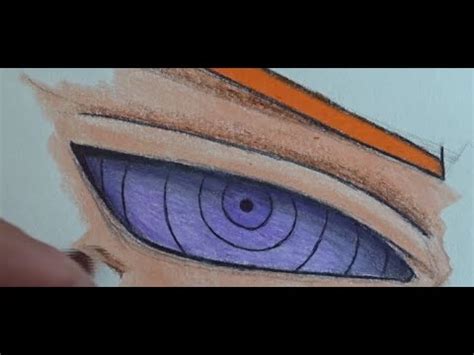 How To Draw Sasuke Uchiha S Rinnegan Step By Step Tutorial Como
