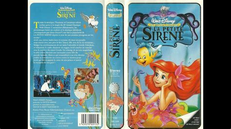 Walt Disney La Petite Sirène 1989 Bande Annonce Pub VHS 1998 YouTube