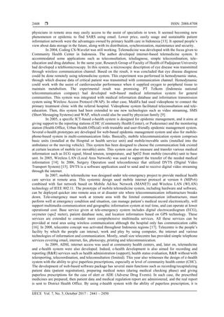 An Overview Of E Health In Indonesia Past And Present Applications PDF