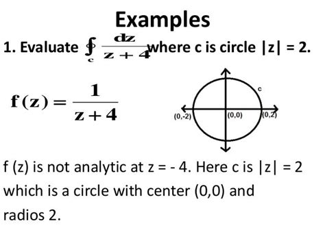 cauchy integral theorem and formula complex variable and numerical m…
