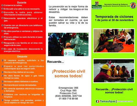 Protección Civil de Tamaulipas Gobierno del Estado de Tamaulipas
