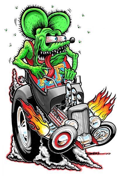 Rat Fink Hot Rod Art Ratfink T Bucket Tattoo Design Rat Fink Hot Rod