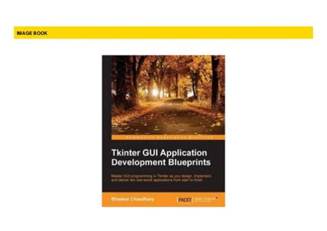 [recommendation] tkinter gui application development blueprints pdf books