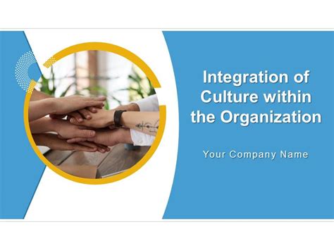 Integration Of Culture Within The Organization Powerpoint Presentation