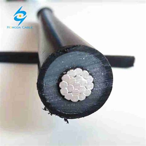1X185mm2 1X240mm2 Al XLPE HDPE Sac Aerial Spacer Cable 33 Kv 20kv Sac